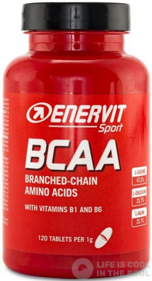Enervit BCAA 120 Tablets | Swimaholic.hu